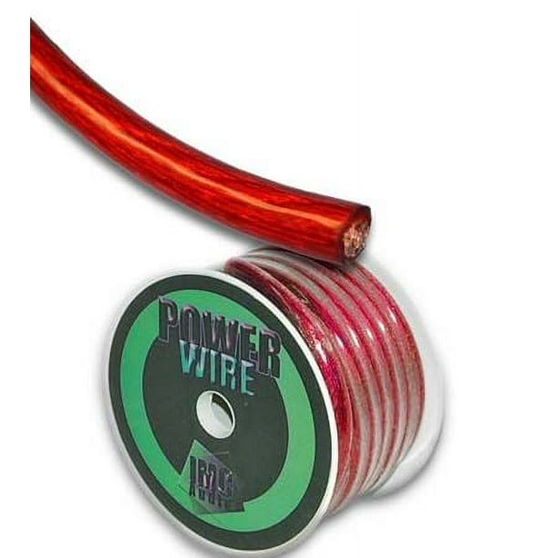 IMC Audio PC2RE100 2 Gauge Power Wire 100 Ft Roll Red - Walmart ...