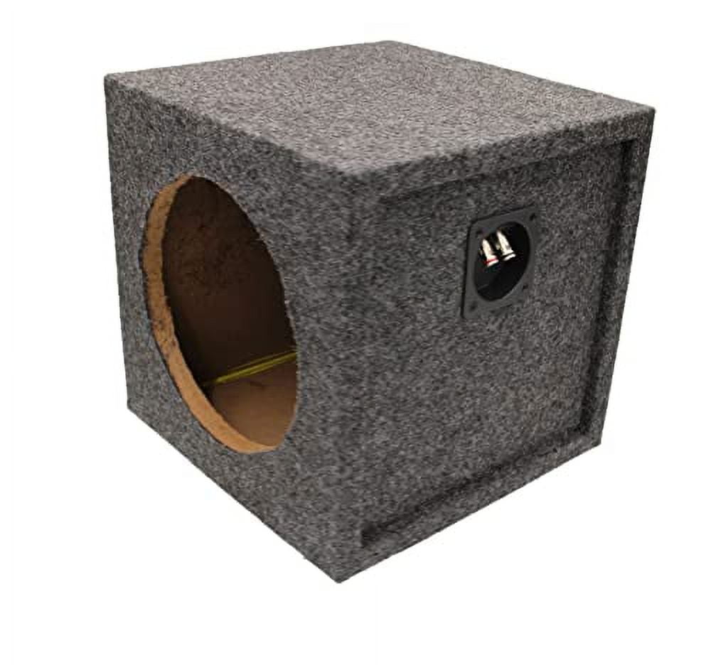 IMC Audio PPA8SS 8 Inch Car Speaker Box Enclosures - 8 Subwoofer Box for Great Sound Quality ...