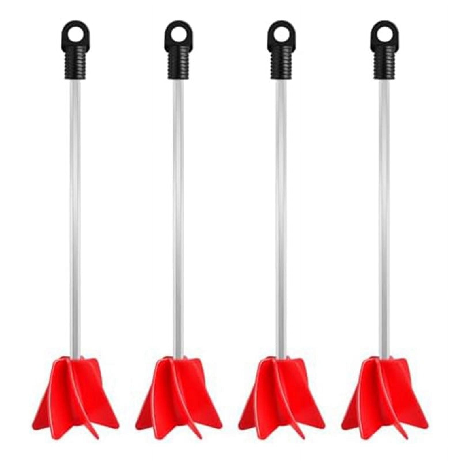 IMCBSTT 11In Drill Bit Paint Mixer,4 Piece Drill Bit Mixer Attachment,1 ...