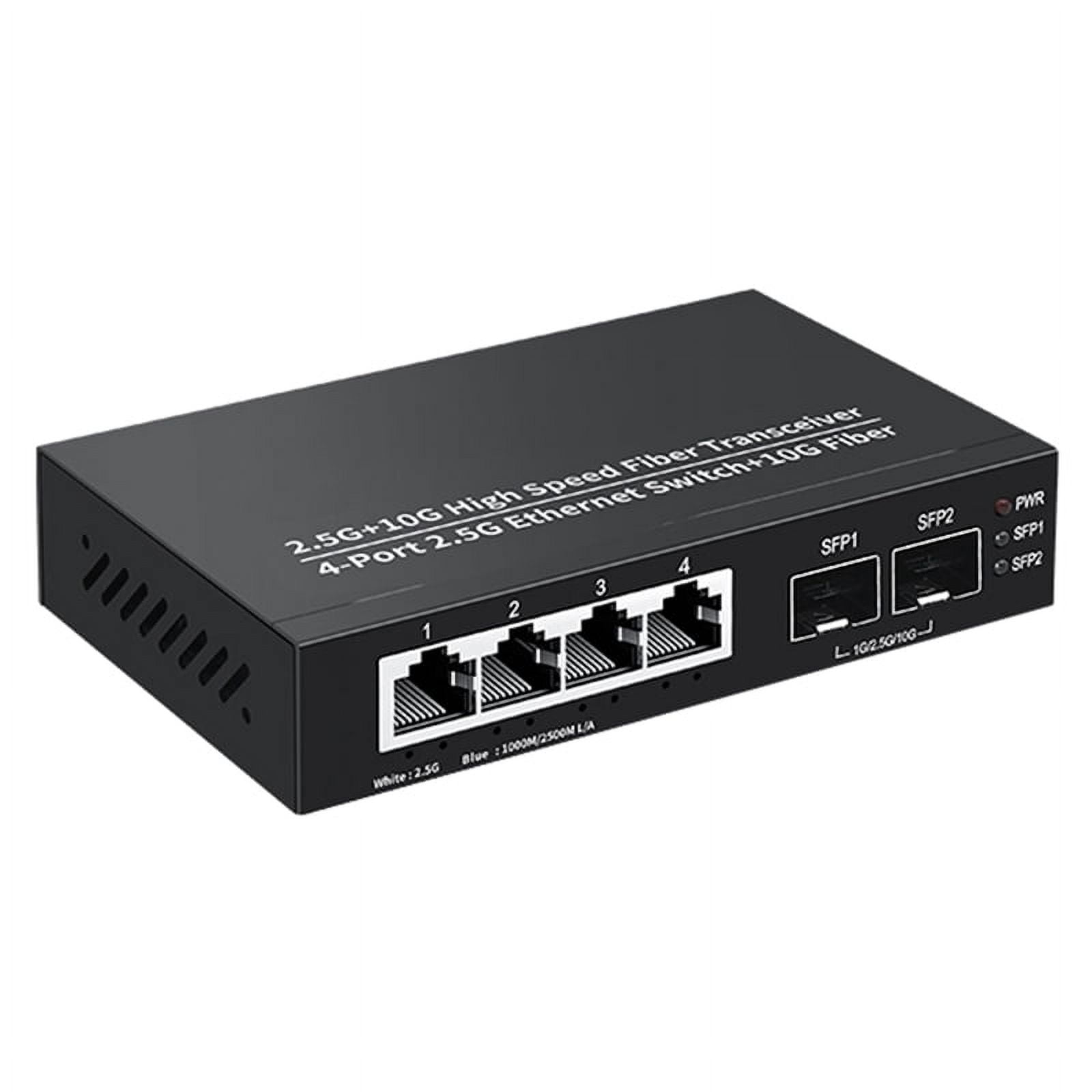 IMCBSTT 2.5G Ethernet Switch 4 Port 2500Mbps Network Switcher 2 Port ...