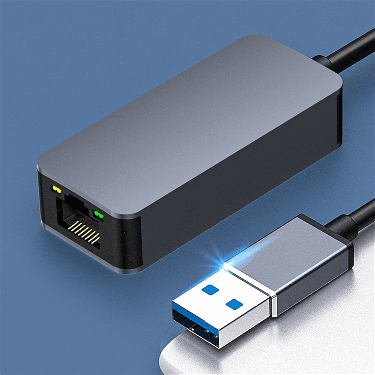 IMCBSTT 2500Mbps Ethernet to RJ45 2.5G USB 3.0 Wired Adapter Converter ...