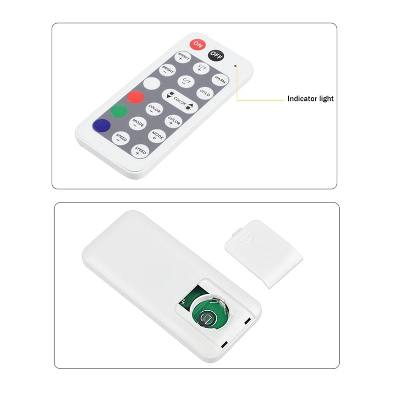 IMCBSTT 5 in 1 Mini Low Voltage LED Light Strip Dimmer Controller ...