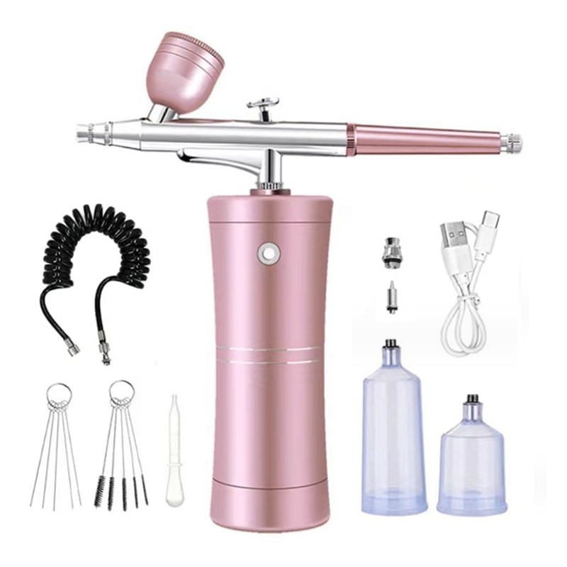 IMCBSTT Airbrush Kit Cordless Mini Airbrush with Compressor Set with 0 ...