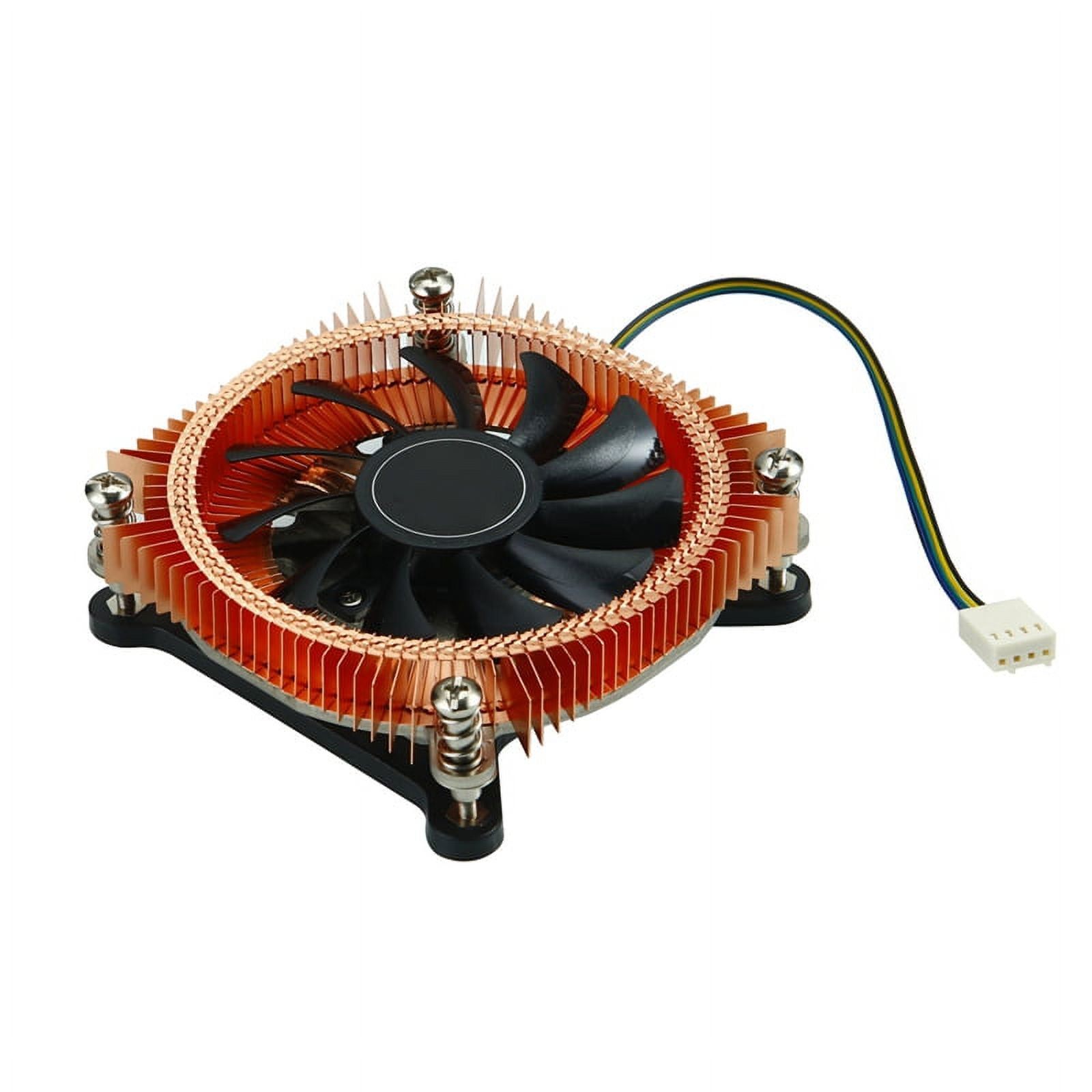 IMCBSTT All-Coppe CPU Radiator HTPC Chassis Silent Fan CPU Temperature ...