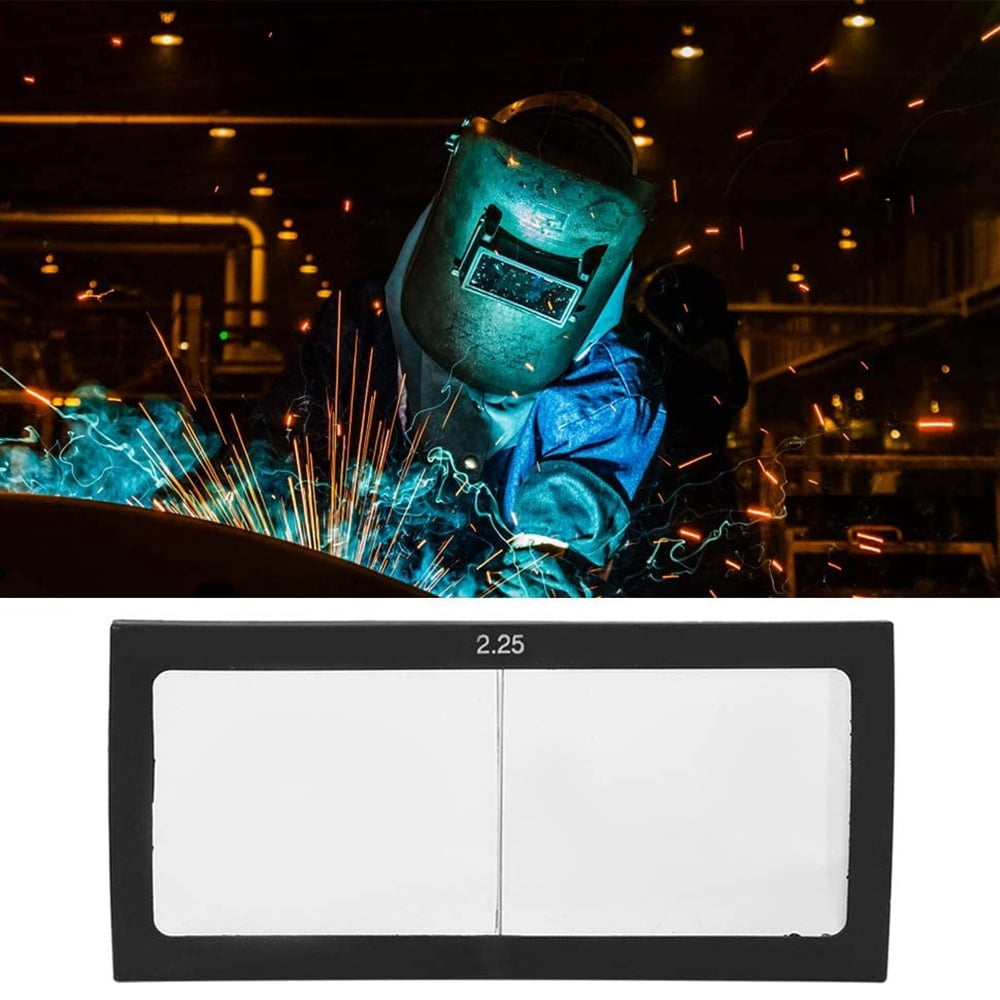 IMCBSTT Arc Welding Magnifier Lens Welder Screen Helmet Glass Diopter 2 ...
