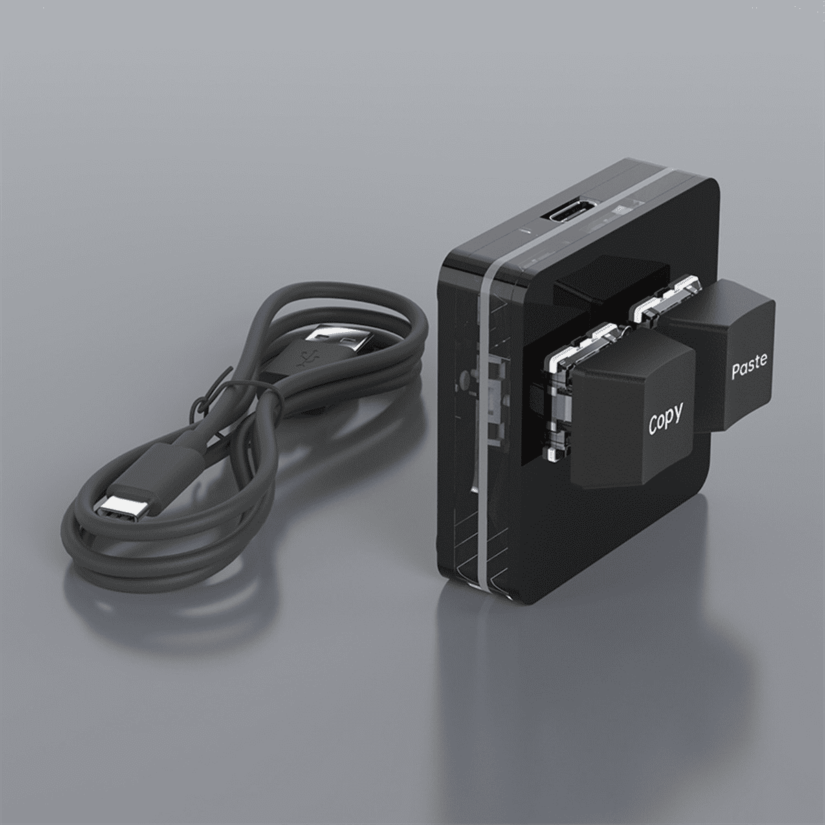 IMCBSTT Custom Mini Keyboard 2 Key RGB Macro OSU Keypad Programmable ...