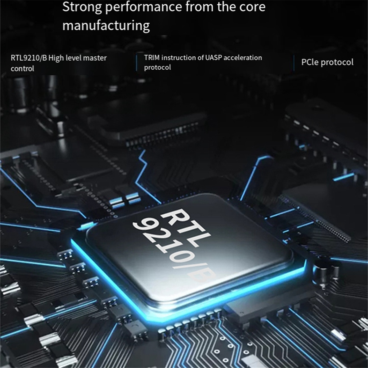 IMCBSTT M.2 Aluminium SSD Box , Support NVMe/NGFF SATA TYPE-C USB3.2 ...