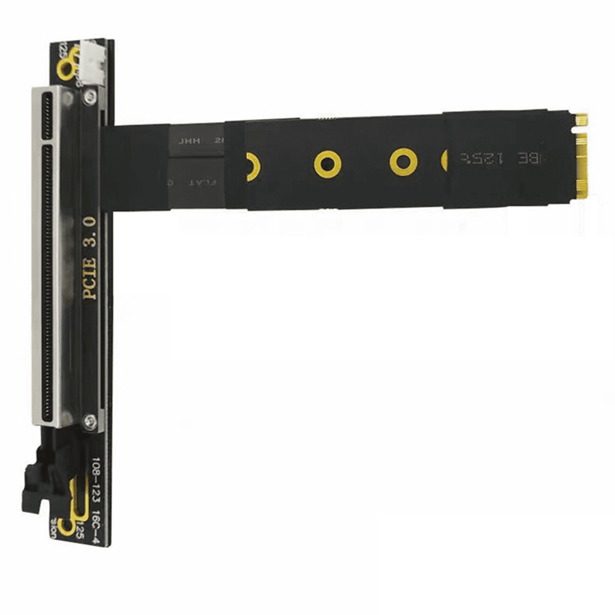 IMCBSTT NVME to PCIE X16 Adapter Cable M.2 -Mkey to 16X Extension ...