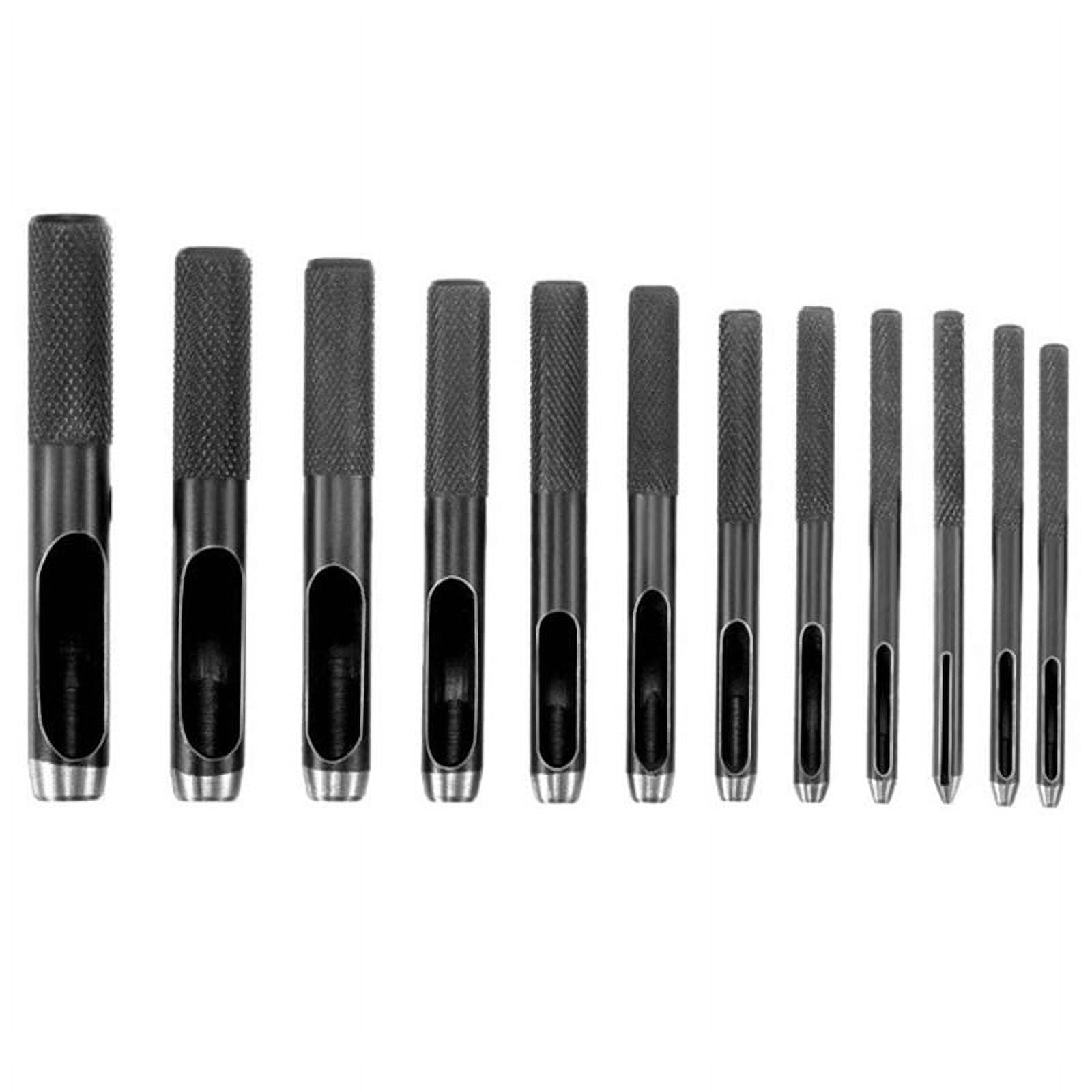 IMCBSTT Round Steel Leather Craft Hollow Hole Punch Tool Cutter Working ...