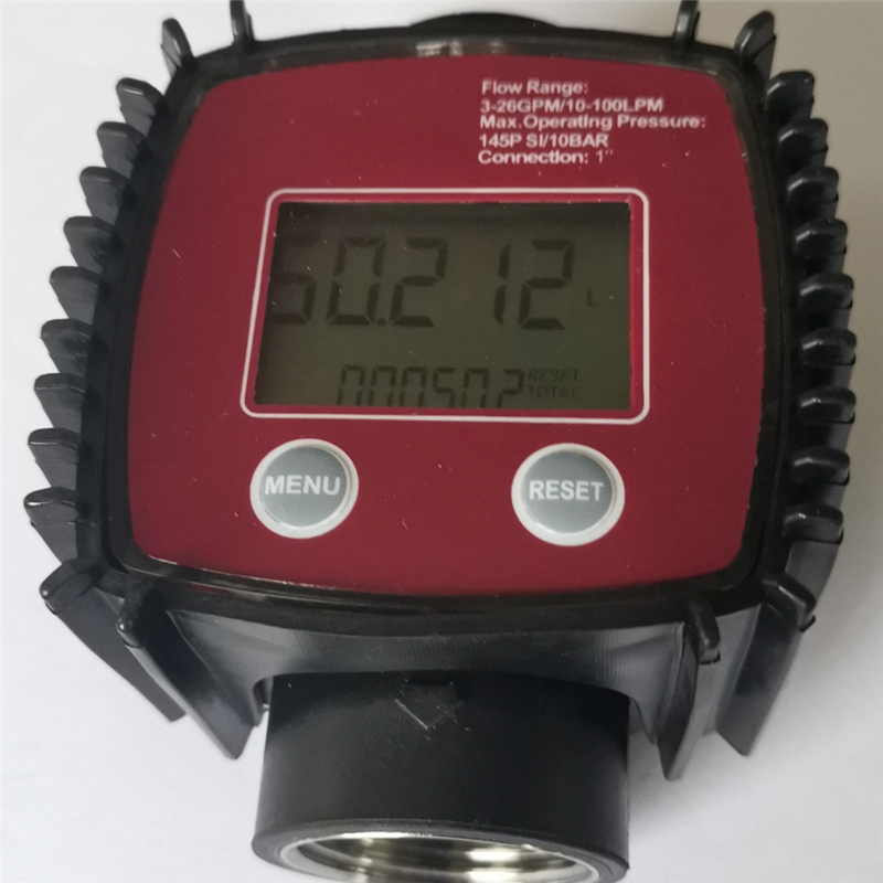 IMCBSTT Turbine Oil Fuel Flow Meter K25 Water Flow Meter LCD Flow Meter ...