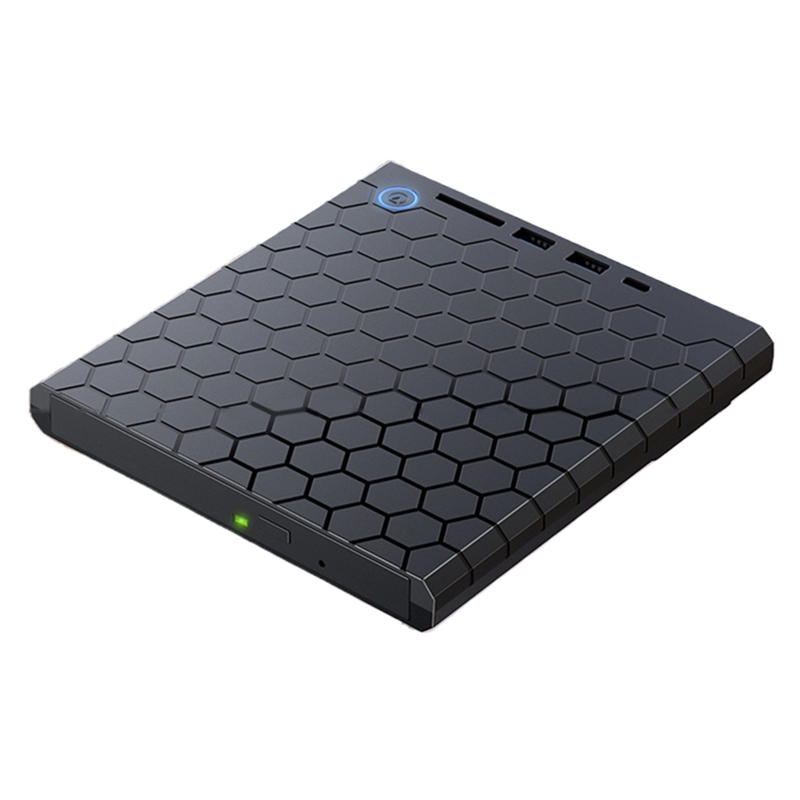 IMCBSTT USB 3.0 External CD DVD Reader CD/DVD Drive with SD/TF Ports ...