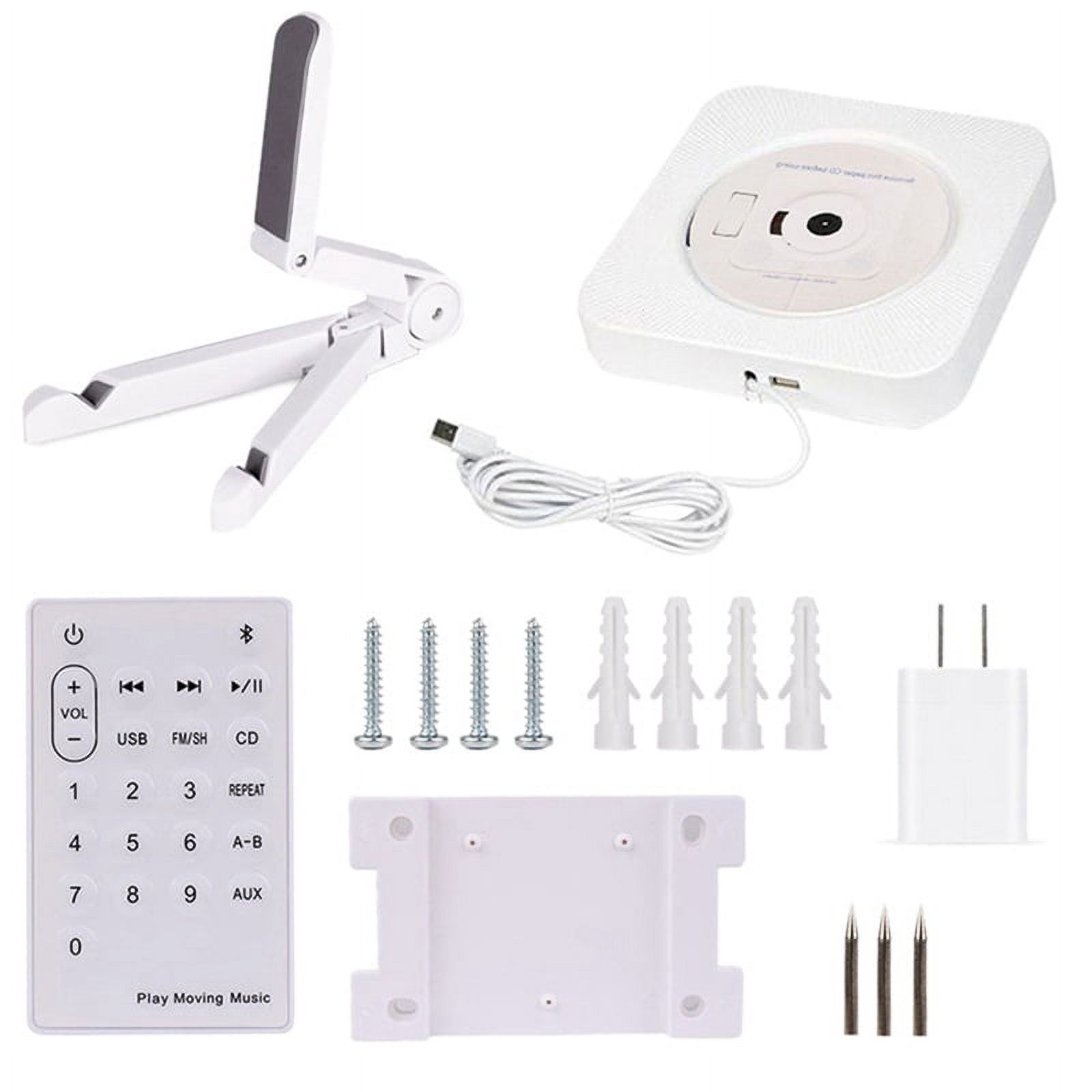 IMCBSTT Versatile Wall-Mounted CD Player Bluetooth CD Player, Table ...