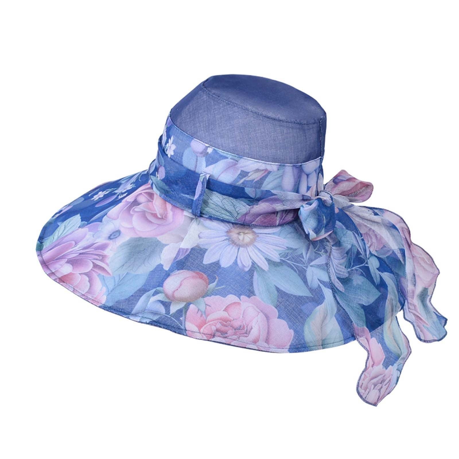 IMENGL Spring Summer Large Brim Sun Hat, Spring And Summer Large ...