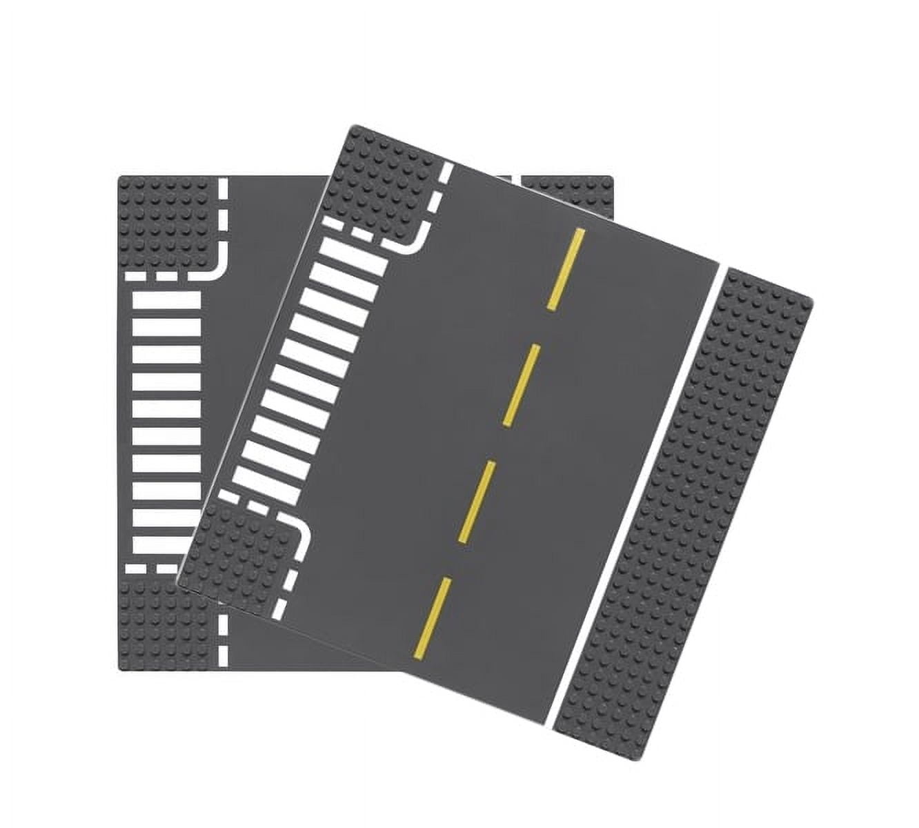 IMEX Build a Road Baseplate Set- 2 T-Junction Intersections 10" x 10" - Walmart.com