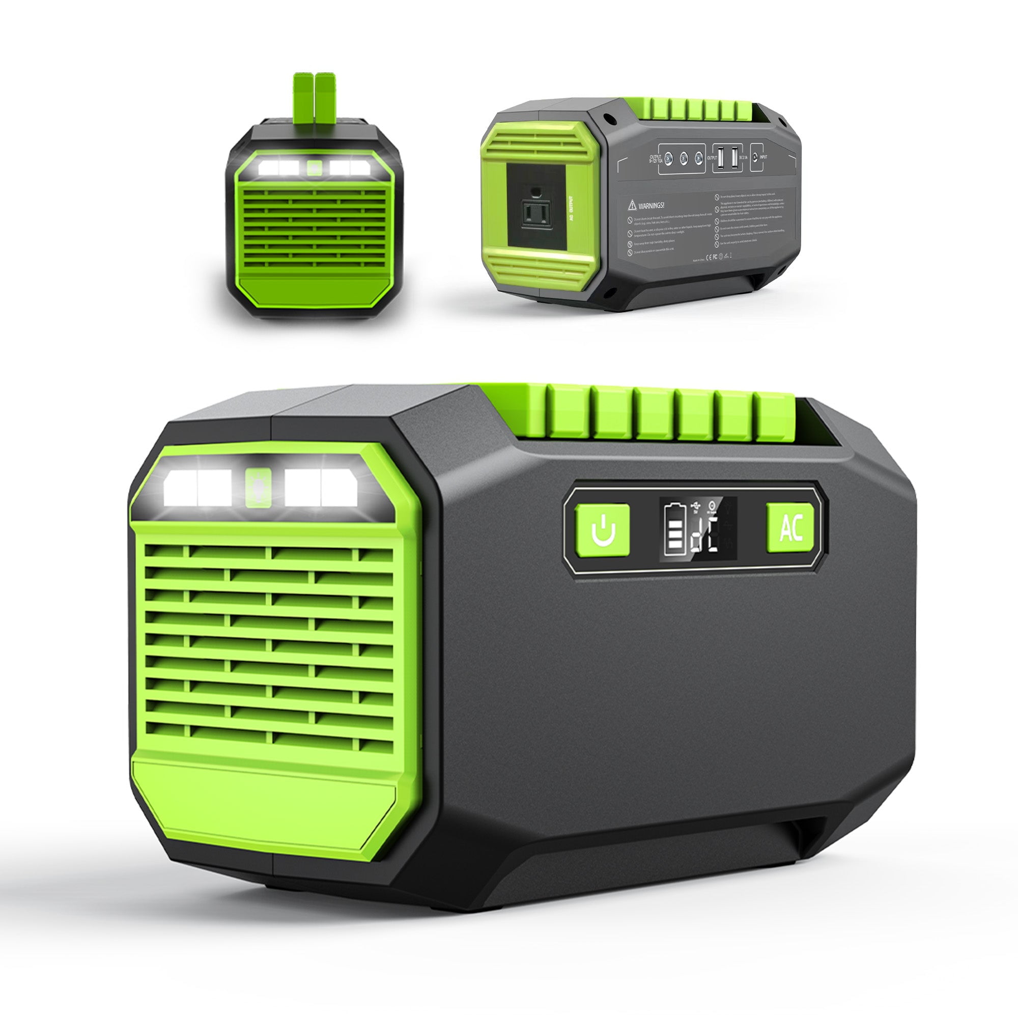 IMGadgets 145Wh Portable Power Station, 200W Peak Generator, DC, AC ...