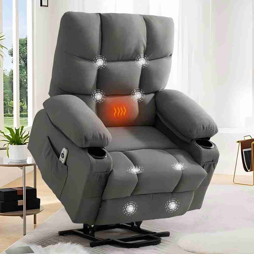 IMKHK Massage Recliner Chair for Adults, Power Lift Recliner Chair with ...
