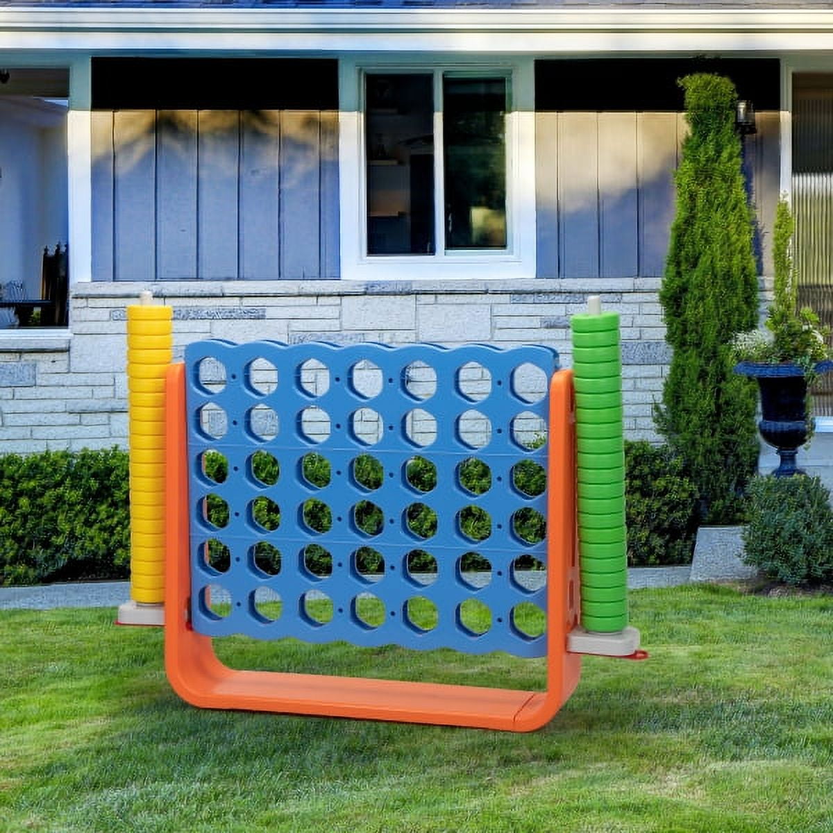 IMMERE Giant 4 In a Row Game Set, Outdoor and Indoor Game for Adults ...