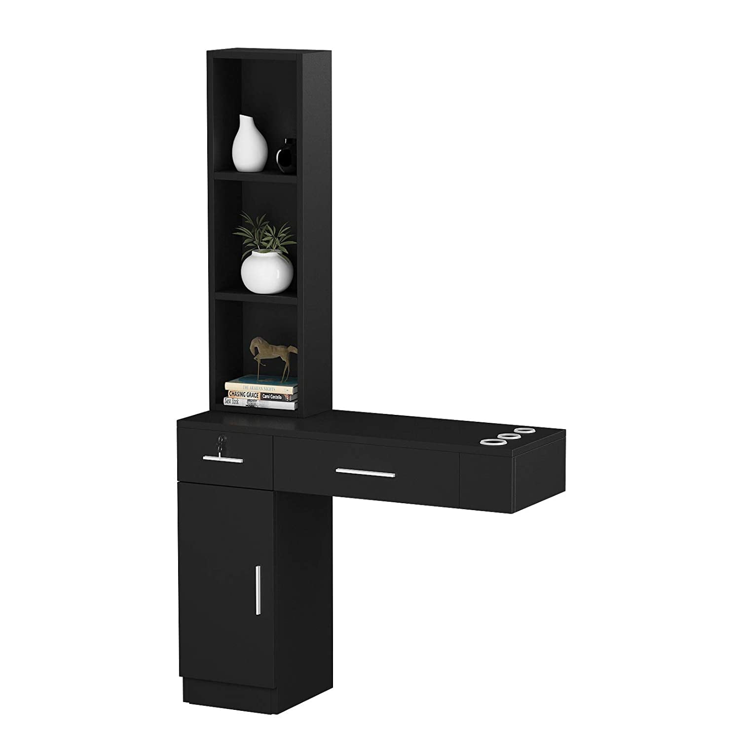 IMMERE Wall Mount Hair Styling Barber Station Beauty Hair Salon Spa ...