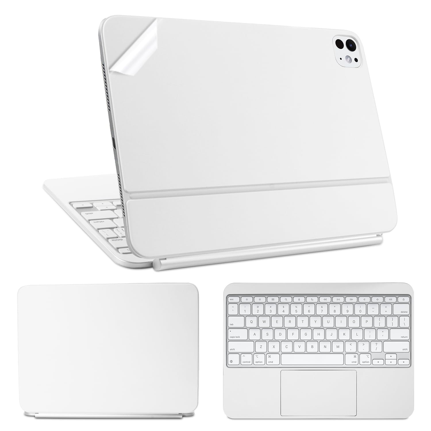 IMMOENUC 3-in-1 Tablets Skin Sticker Decals for 2024 iPad Pro M4 (A2925 ...