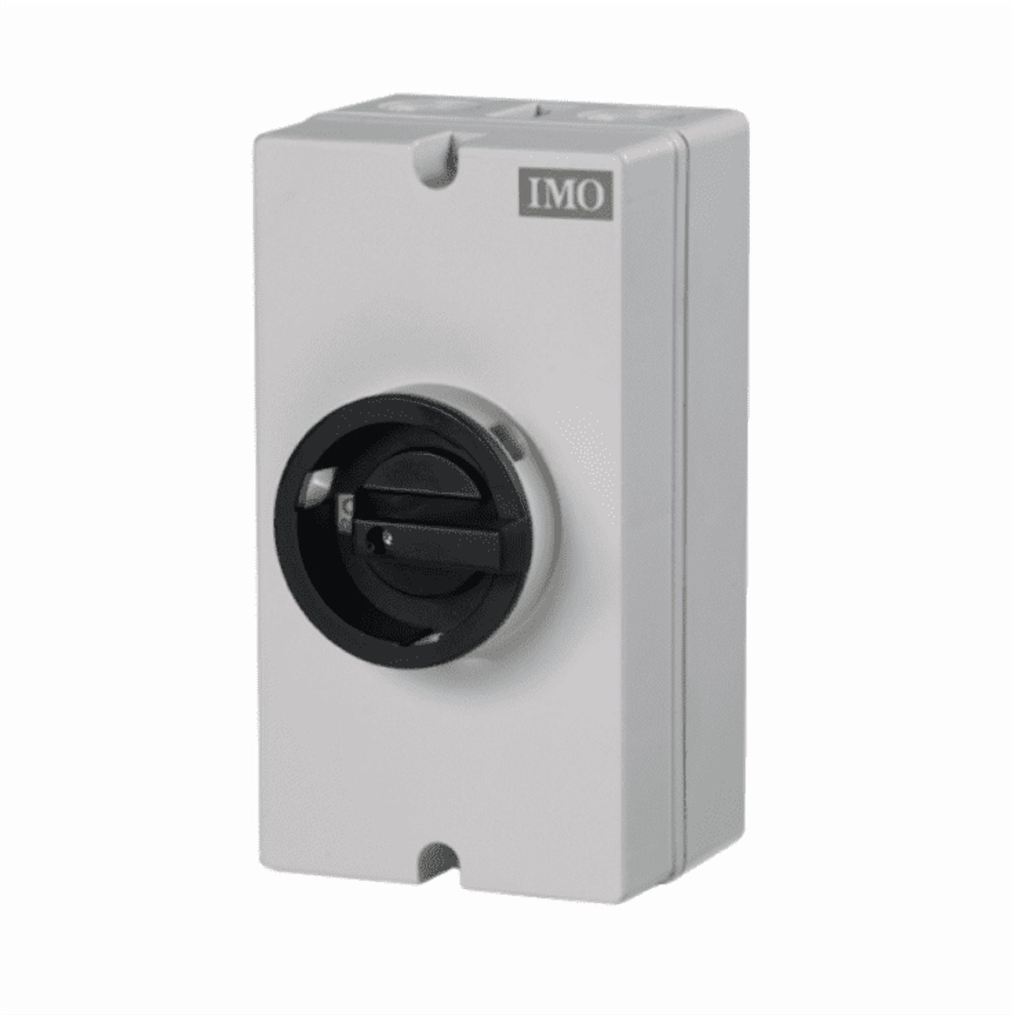 IMO SI32-PEL64R-4 Enclosed DC Disconnect Switch 32A 700V 4-Pole IP65 Gray Solar - Walmart.com