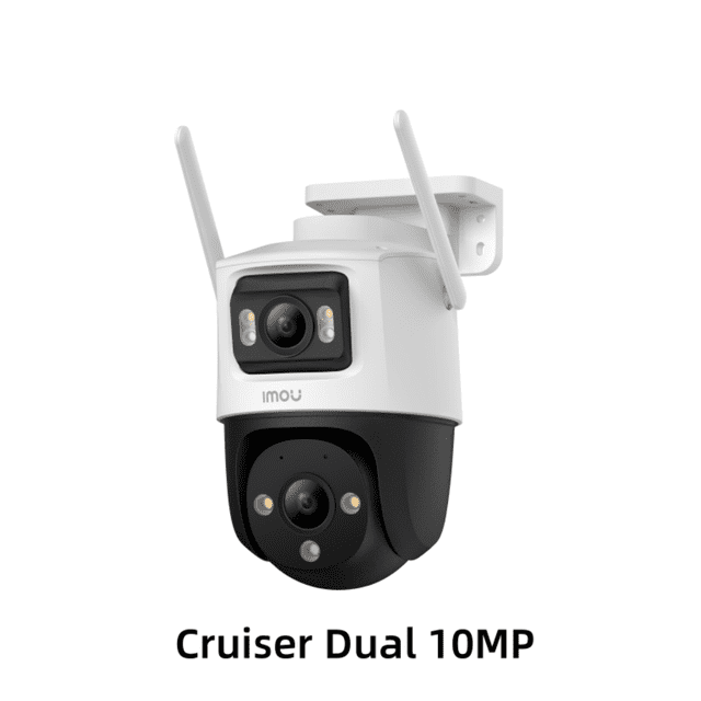 IMOU Wifi Camera Cruiser Dual 10MP Dual Lens Outdoor AI Human & Vehicle ...