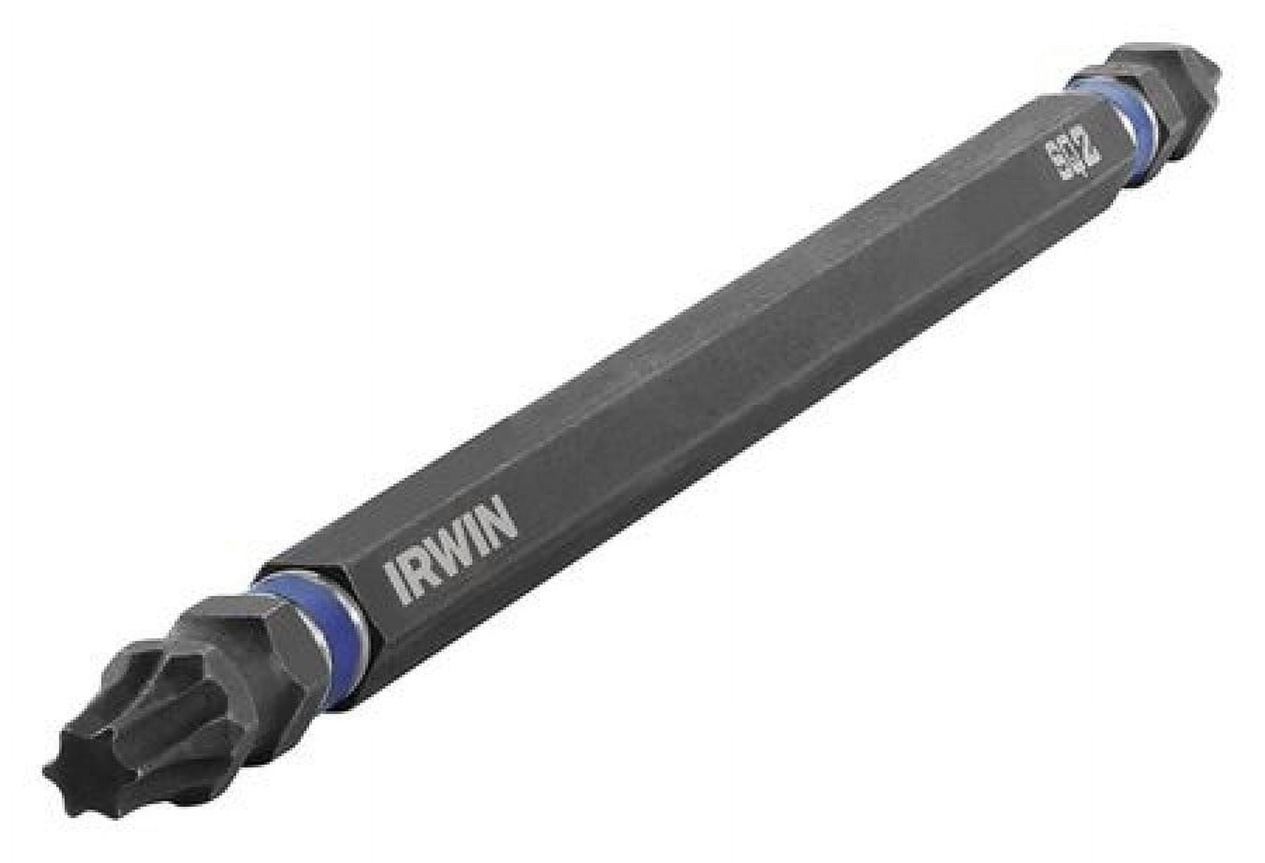 Driver Impact Bit Dbl End T25/#2 Sq X 6", PartNo 1892051, by Irwin ...