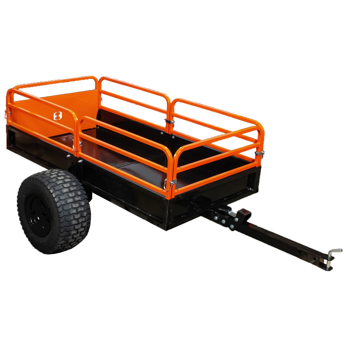 IMPACT IMPLEMENTS® 1500lb HD Agricultural Trailer with Solid Floor ...