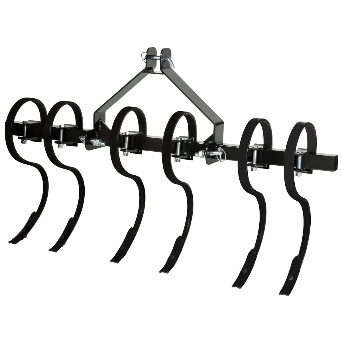 IMPACT IMPLEMENTS® 52" CAT-0 Three-Point Cultivator with Spring Steel ...