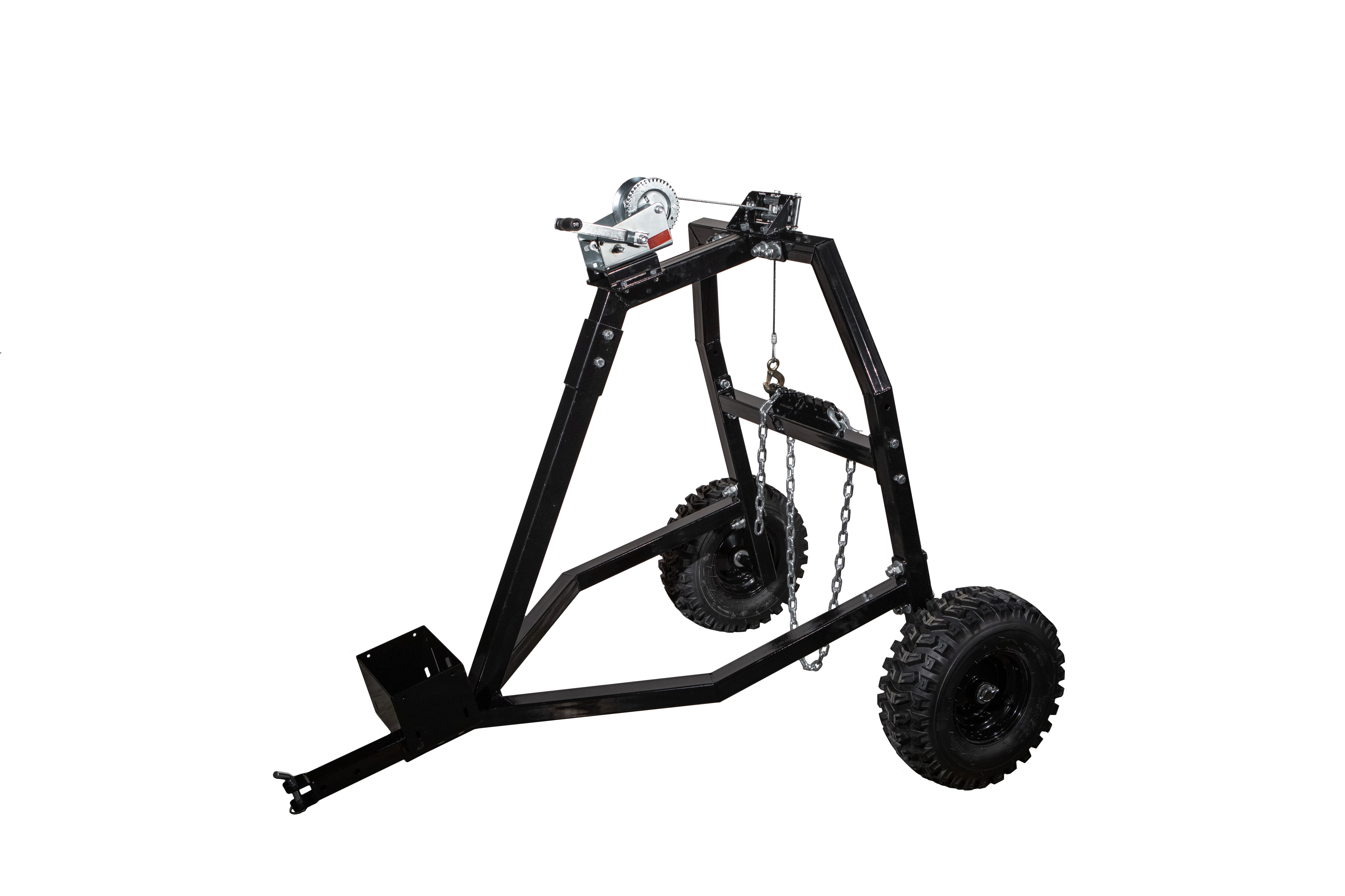IMPACT IMPLEMENTS® Log Hauler for Tree Removal with ATV, UTV and Lawn ...