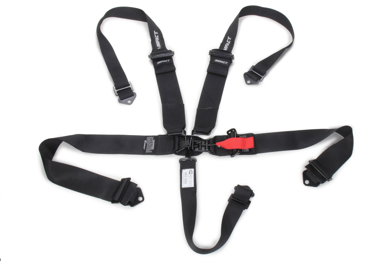 IMPACT RACING 51111111 w/59888888 5-pt Harness System L&L w/Hans ...