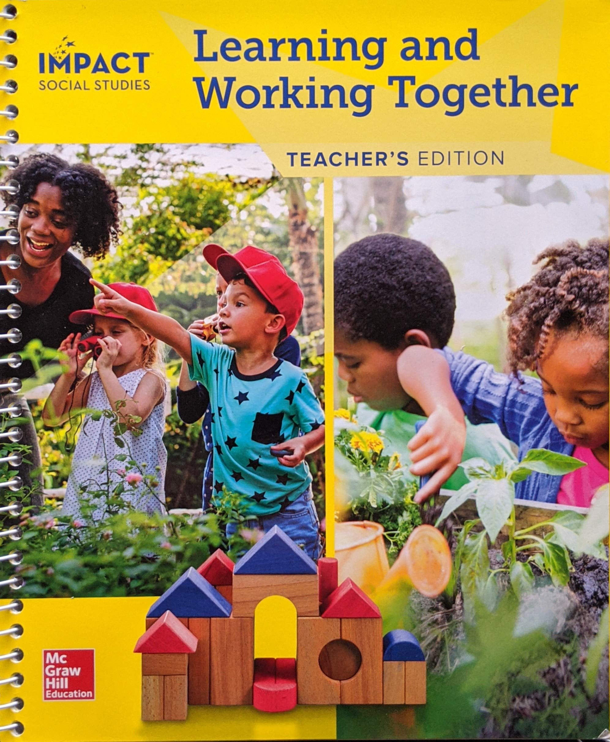 IMPACT Social Studies, Learning and Working Together, Grade K, Teacher ...