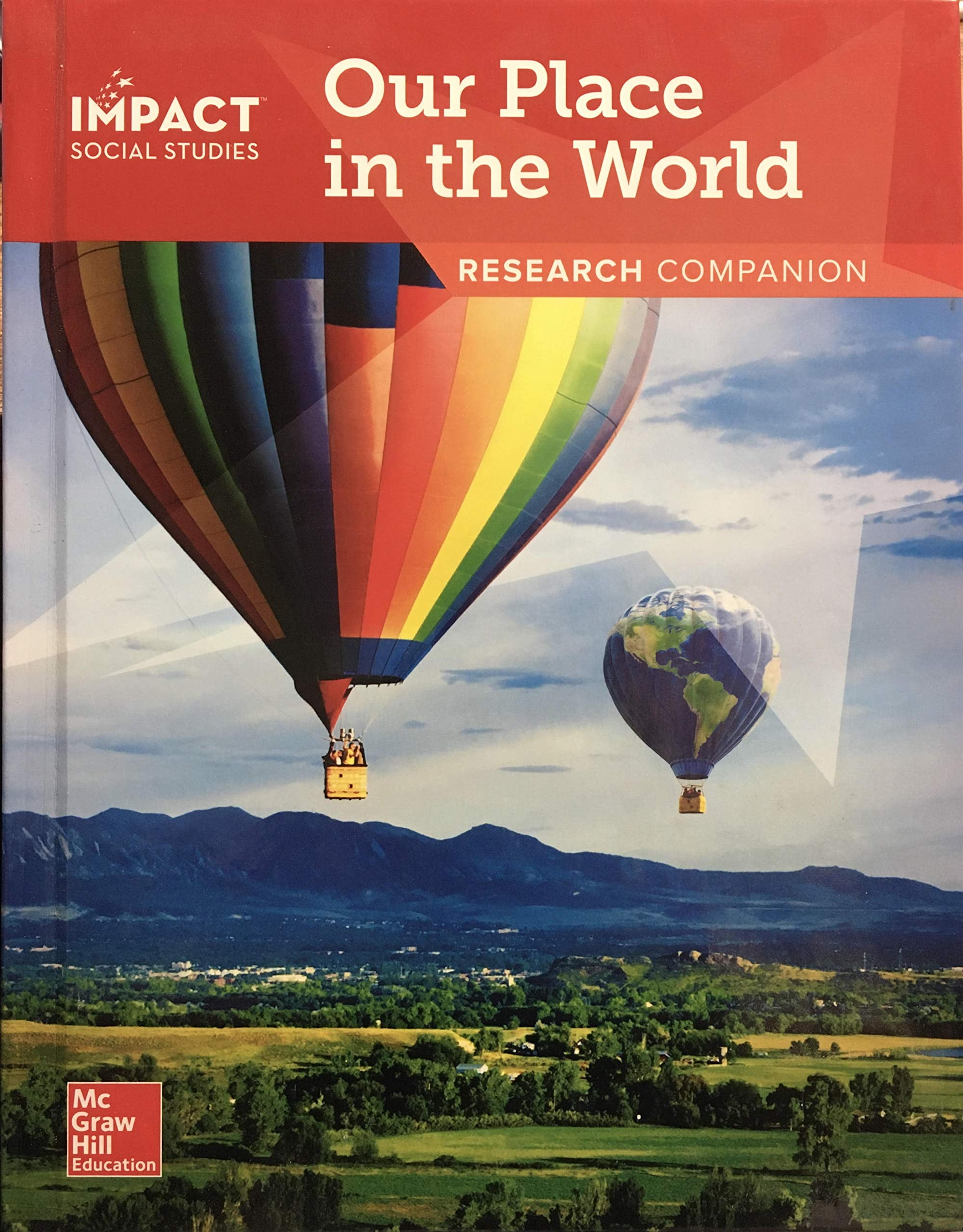 New - IMPACT Social Studies, Our Place in the World, Grade 1, Research ...