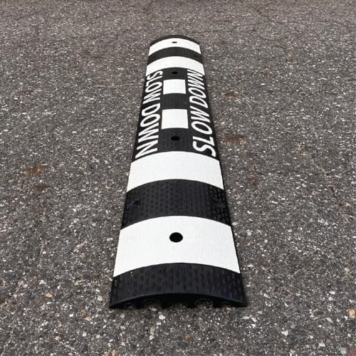 IMPERIAL STANDARD 6' Speed Bump - Slow Down Speed Bumps for Asphalt ...