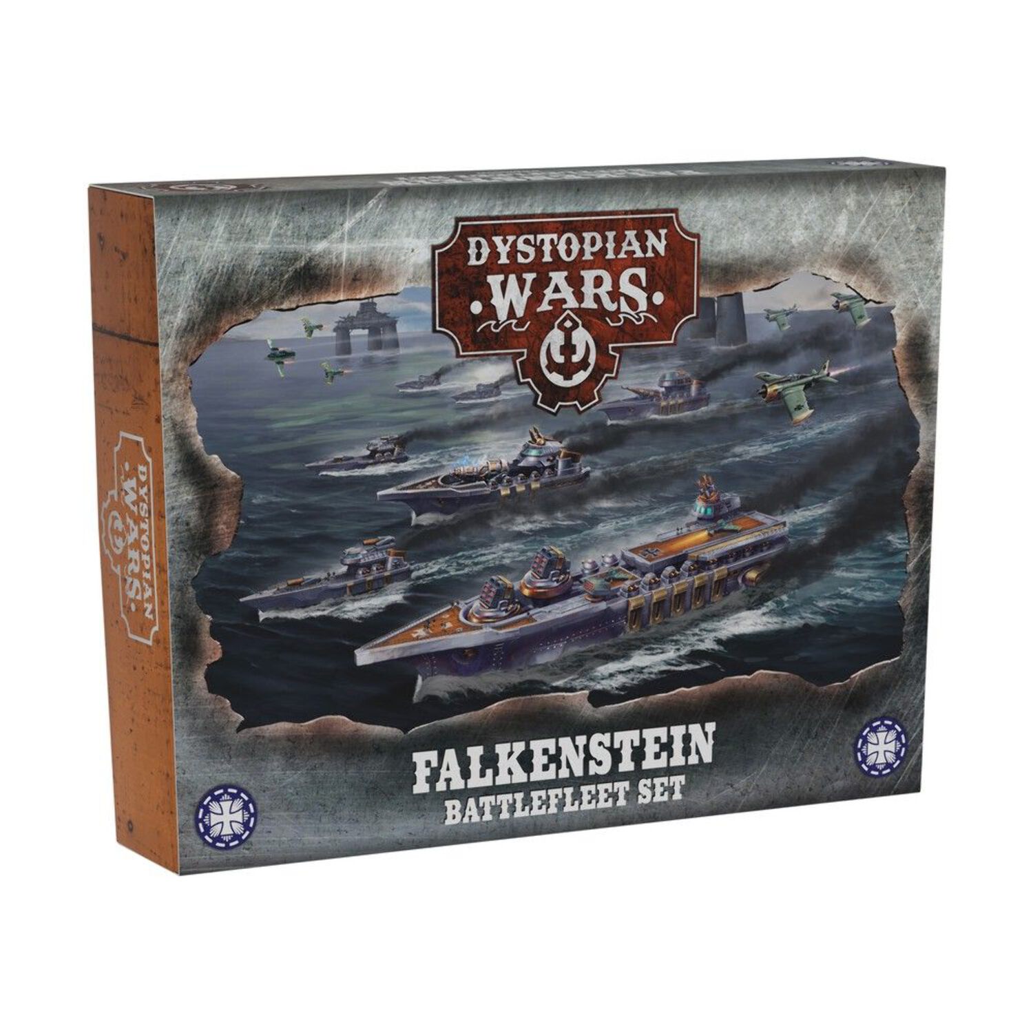 IMPERIUM: FALKENSTEIN BATTLEFLEET SET Warcradle Studios Dystopian Wars ...