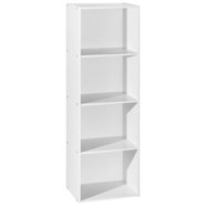 Hodedah 5-Shelf Bookcase, Beech - Walmart.com