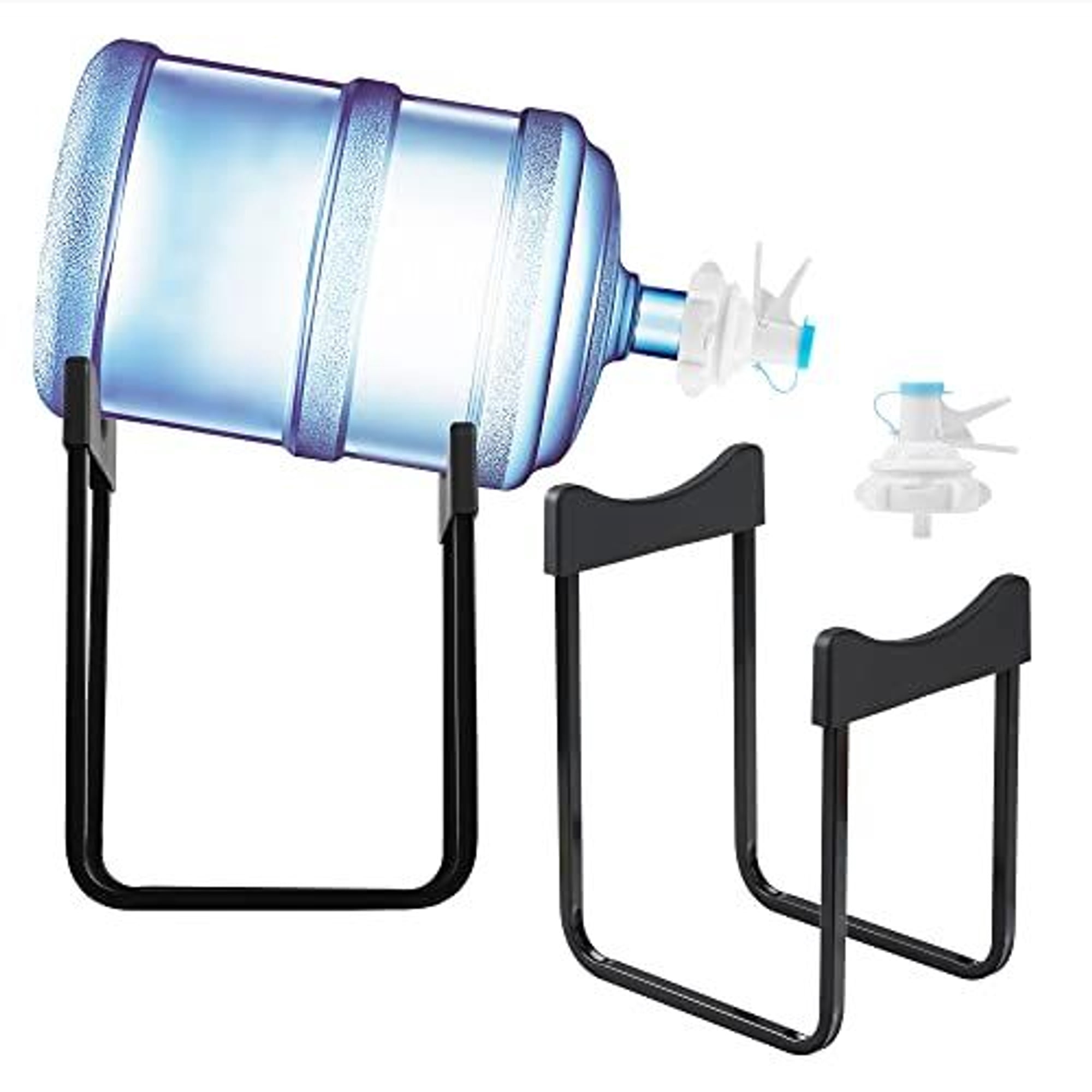 IMPRESA [4 PC Set] 2PC Water Container Stand & 2PC 55MM Water Valves ...