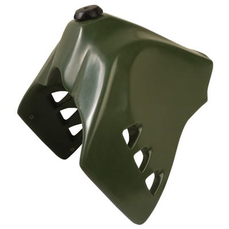 IMS Fuel Tank (NO CA) 6.6 Gallon Green #2 for Kawasaki KLR650 1987-2007 ...