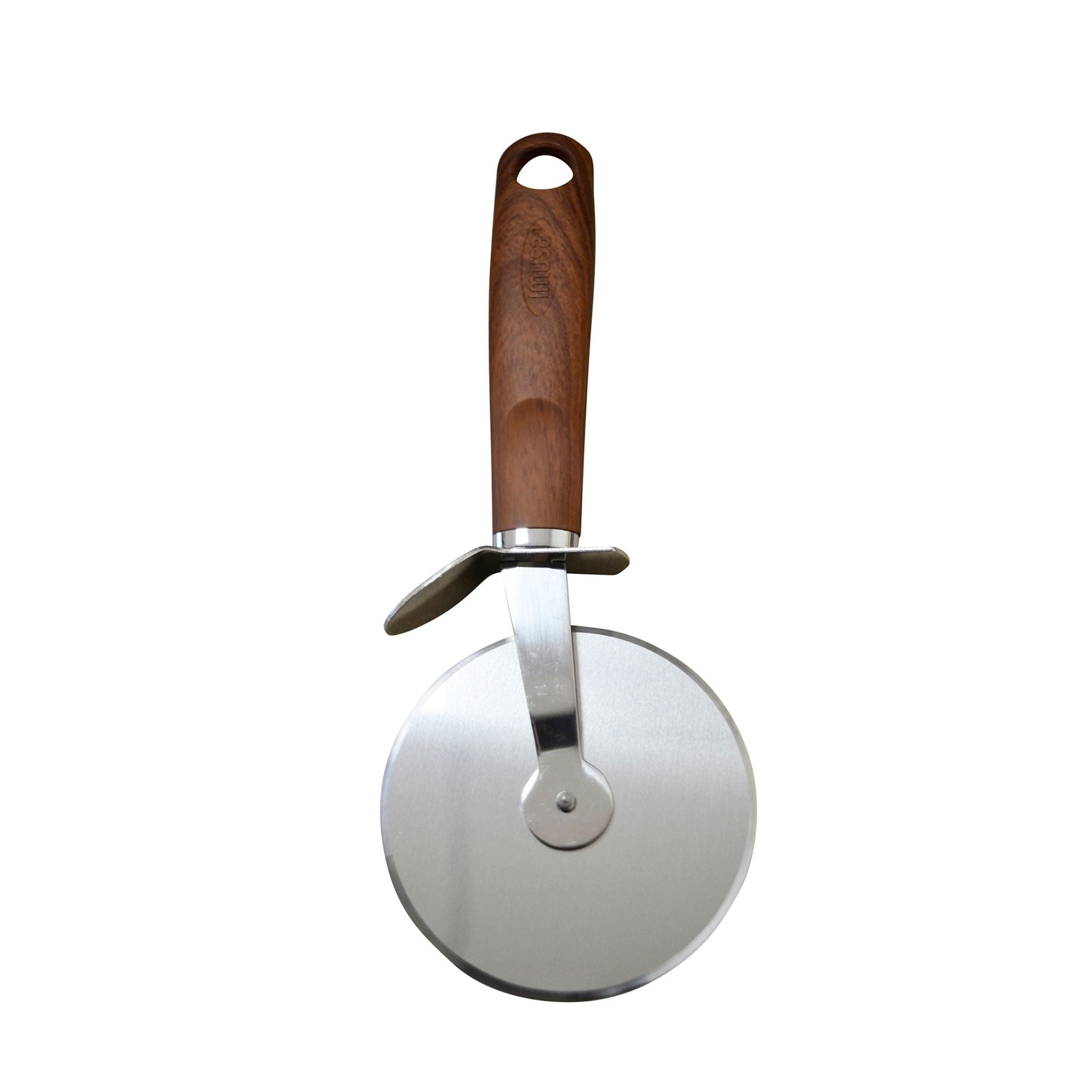 IMUSA 3.5" Stainless Steel Pizza Wheel with Wood Look Handle - Walmart.com