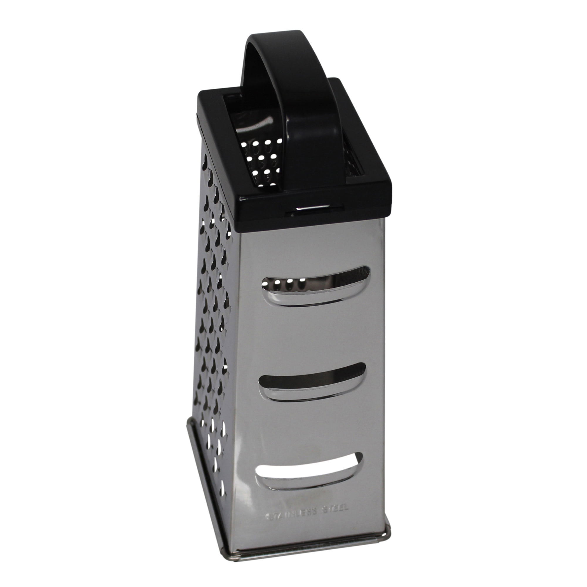 IMUSA 9in Stainless Steel Grater with Black/Red Handle - Walmart.com