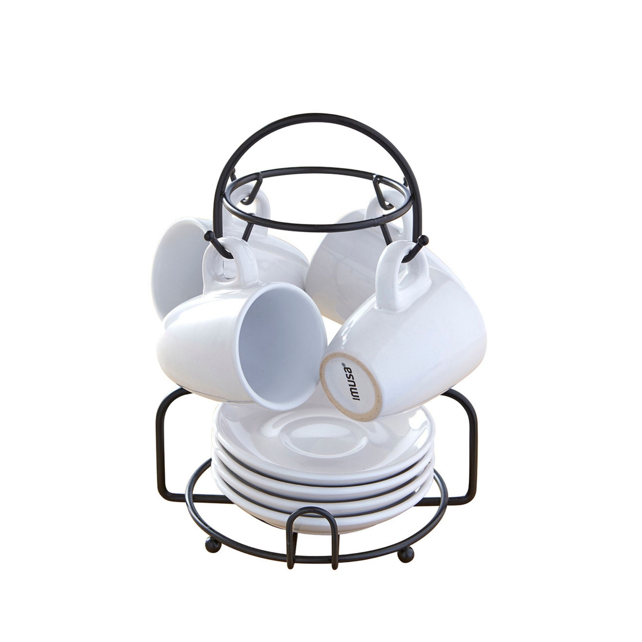 IMUSA White Expresso Set, 8 Piece - Walmart.com