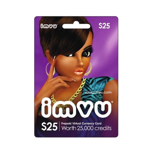 IMVU $25 Prepaid Virtual Currency Card - Walmart.com