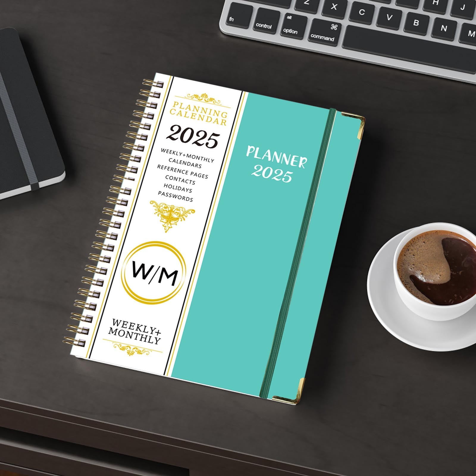 IMossad 2025 A5 Planner with Dividers – Coil Bound Planning Notebook ...