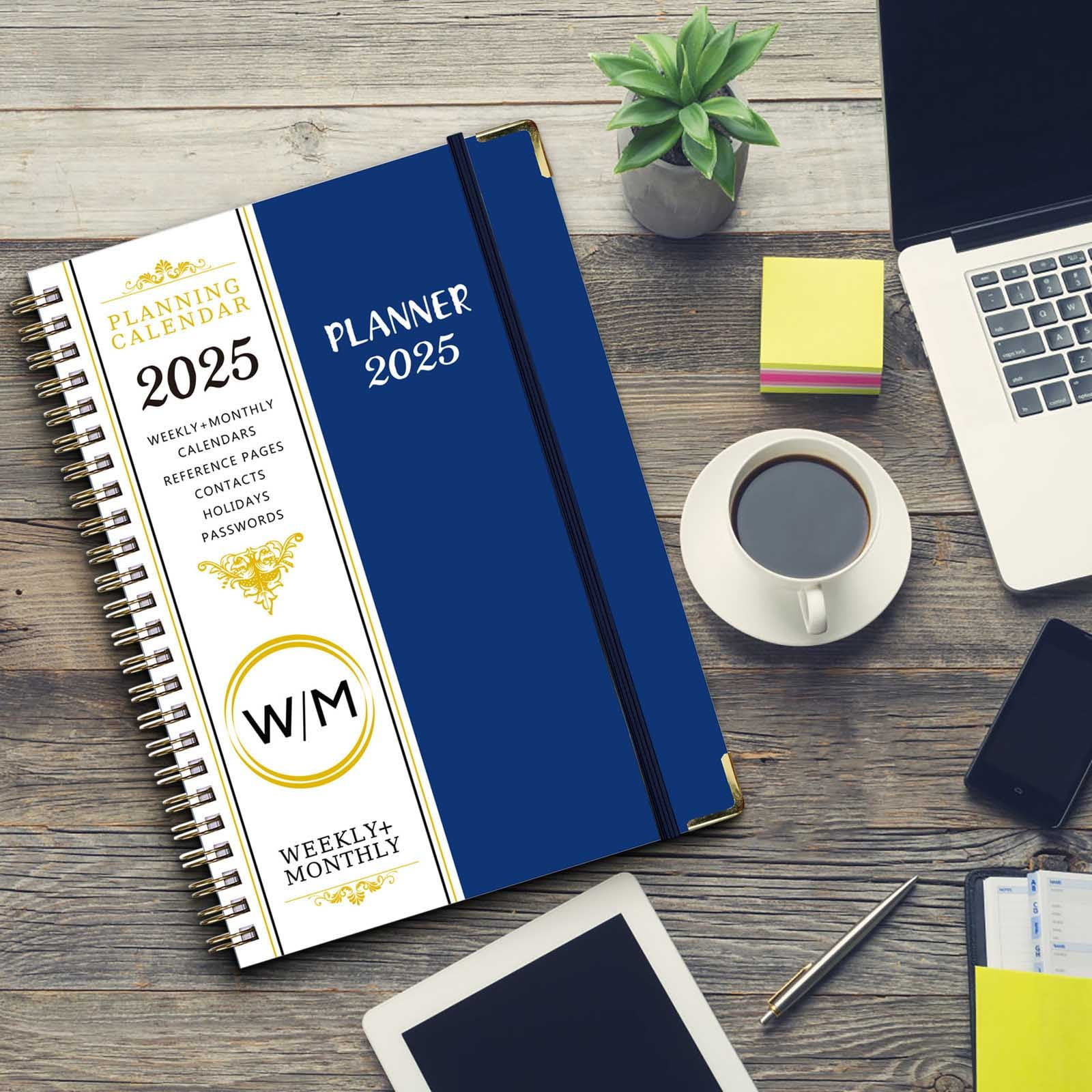 IMossad 2025 A5 Planner with Dividers – Coil Bound Planning Notebook ...