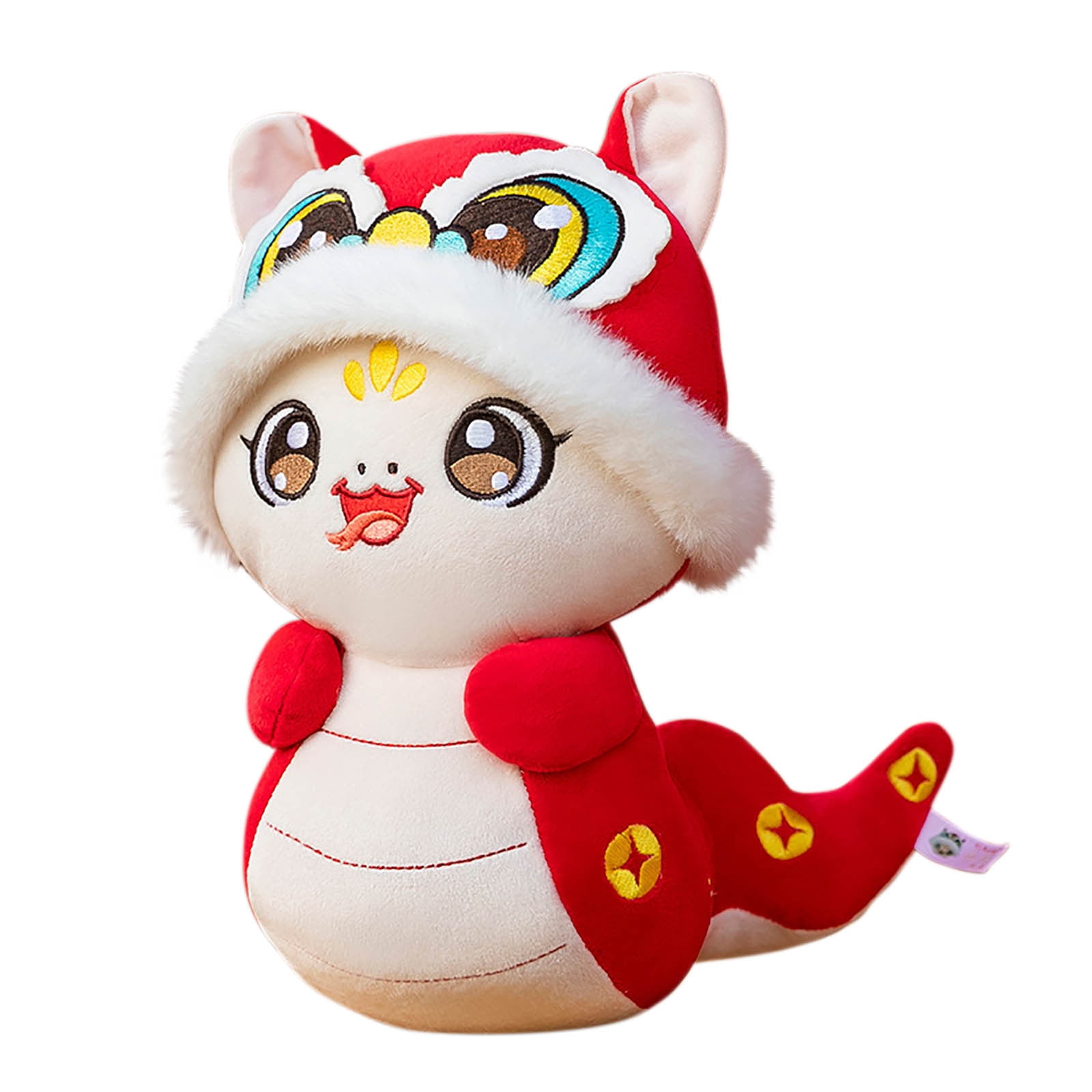 IMossad 2025 Lucky Snake Year Doll - Wealth Snake Plush Toy, Chinese ...
