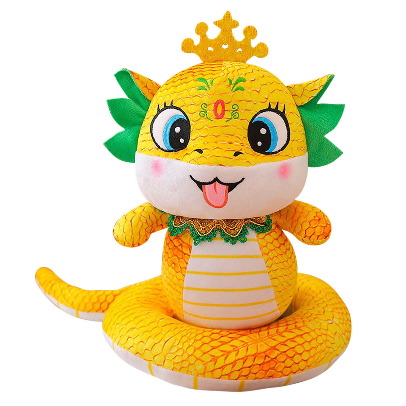 IMossad 2025 New Year Snake Doll, Lucky Wealth Snake Plush Toy, Cute ...