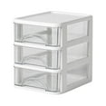 IMossad 3 Drawer Mini Desktop Unit,Plastic dressers with drawers for ...