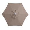 8FT Patio Umbrella Replacement Canopy, Market Umbrella Top, Outdoor ...