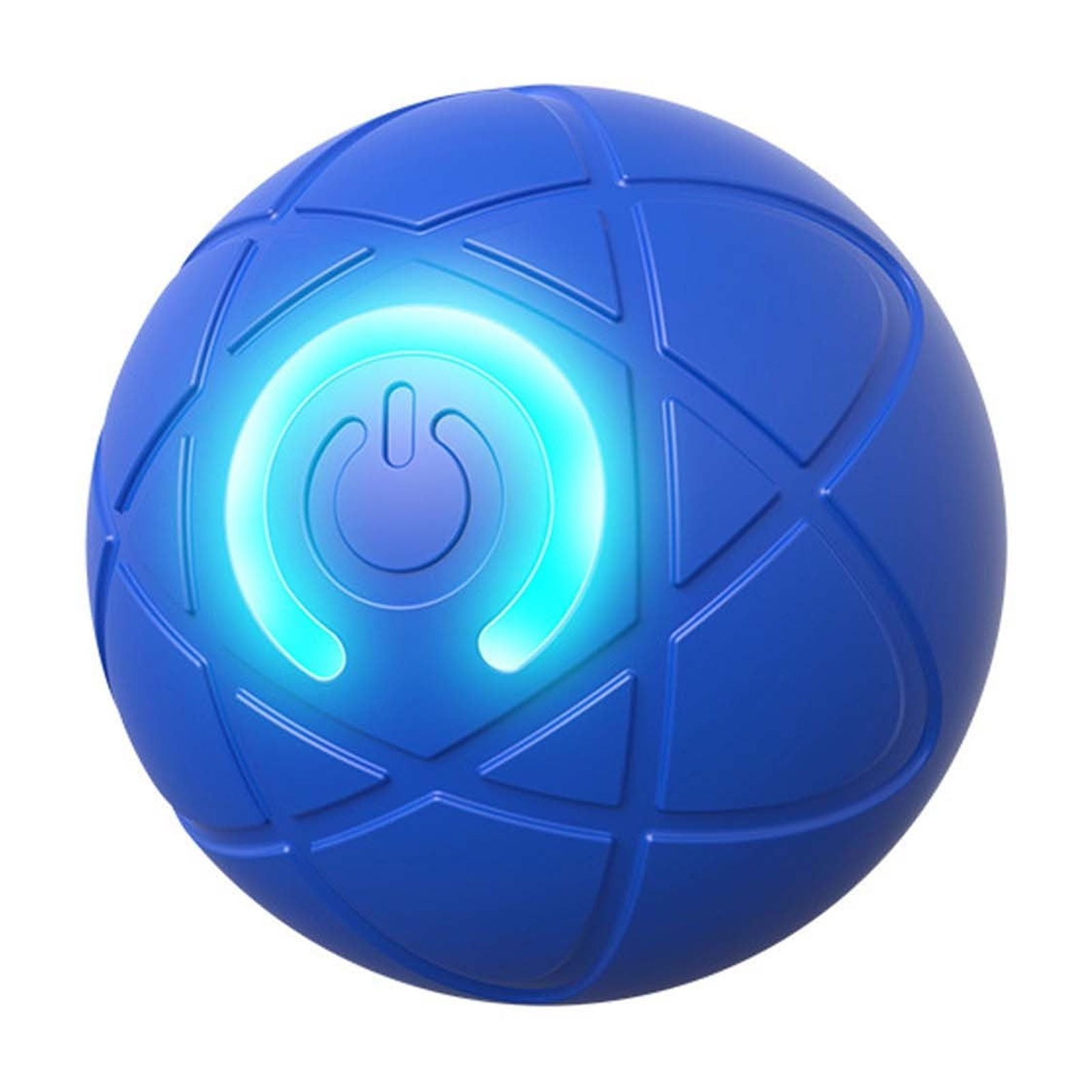 IMossad Automatic Dog Toy Ball - USB Rechargeable, LED Light, Durable ...