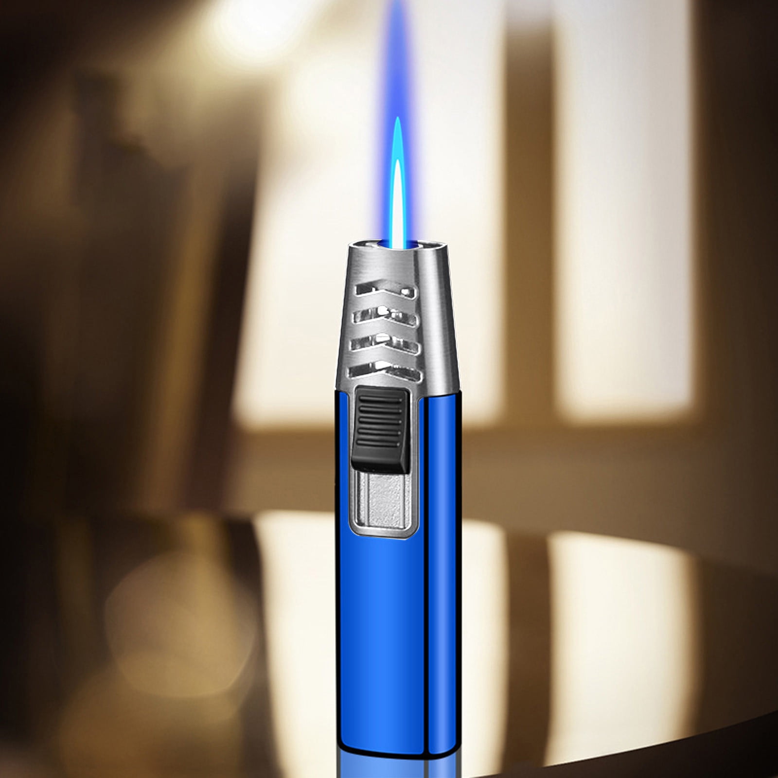 IMossad Camping Outdoor Windproof Straight Flame Lighter - Metal Large ...