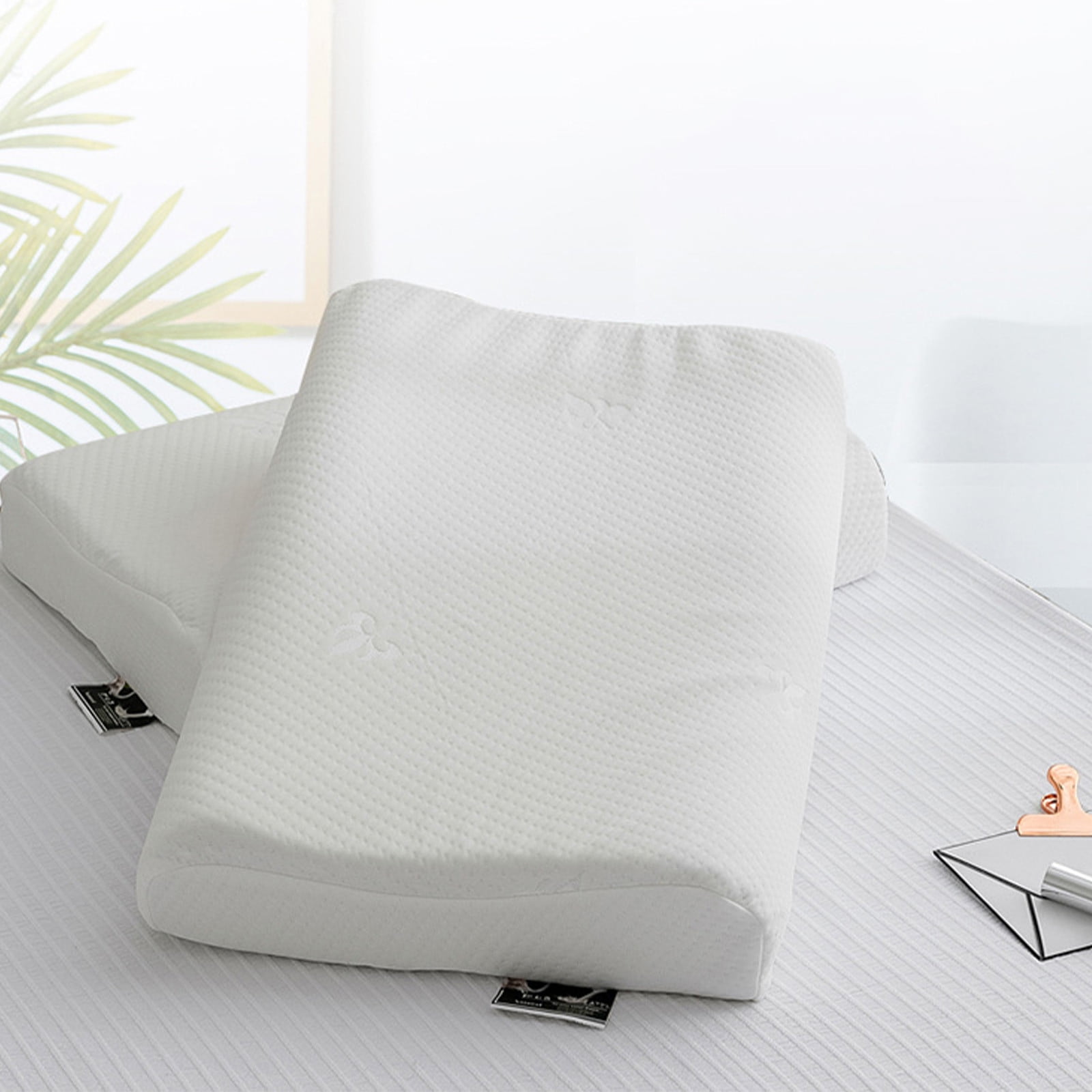IMossad Cervical Pillow for Neck Pain Relief, Memory Foam Neck Pillow ...